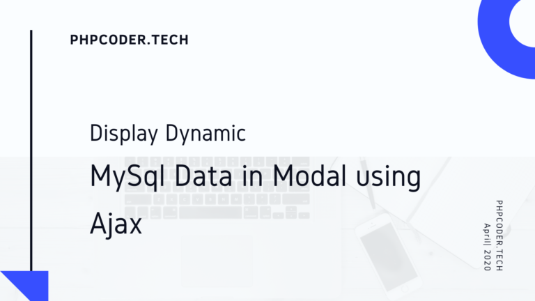 Load Dynamic Content In Bootstrap Modal Using Ajax Coding Tasks