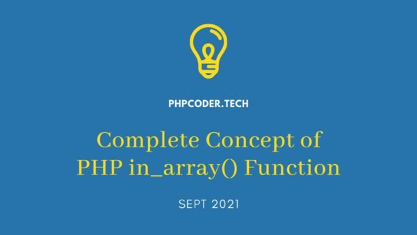 Php Inarray Function With Complete Concept And Example Coding Tasks